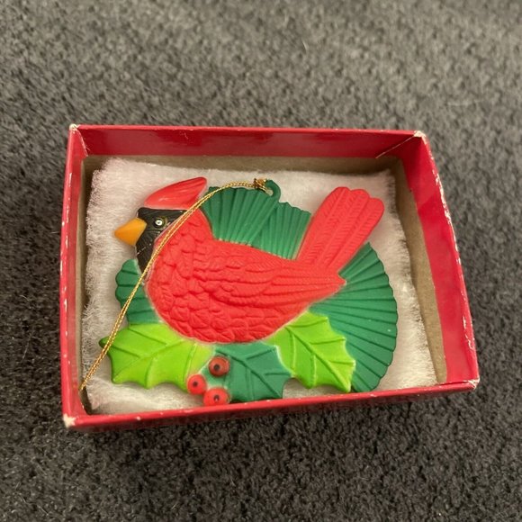 Holiday | Norcross Toy Treasures Red Cardinal Christmas Ornament H11 ...
